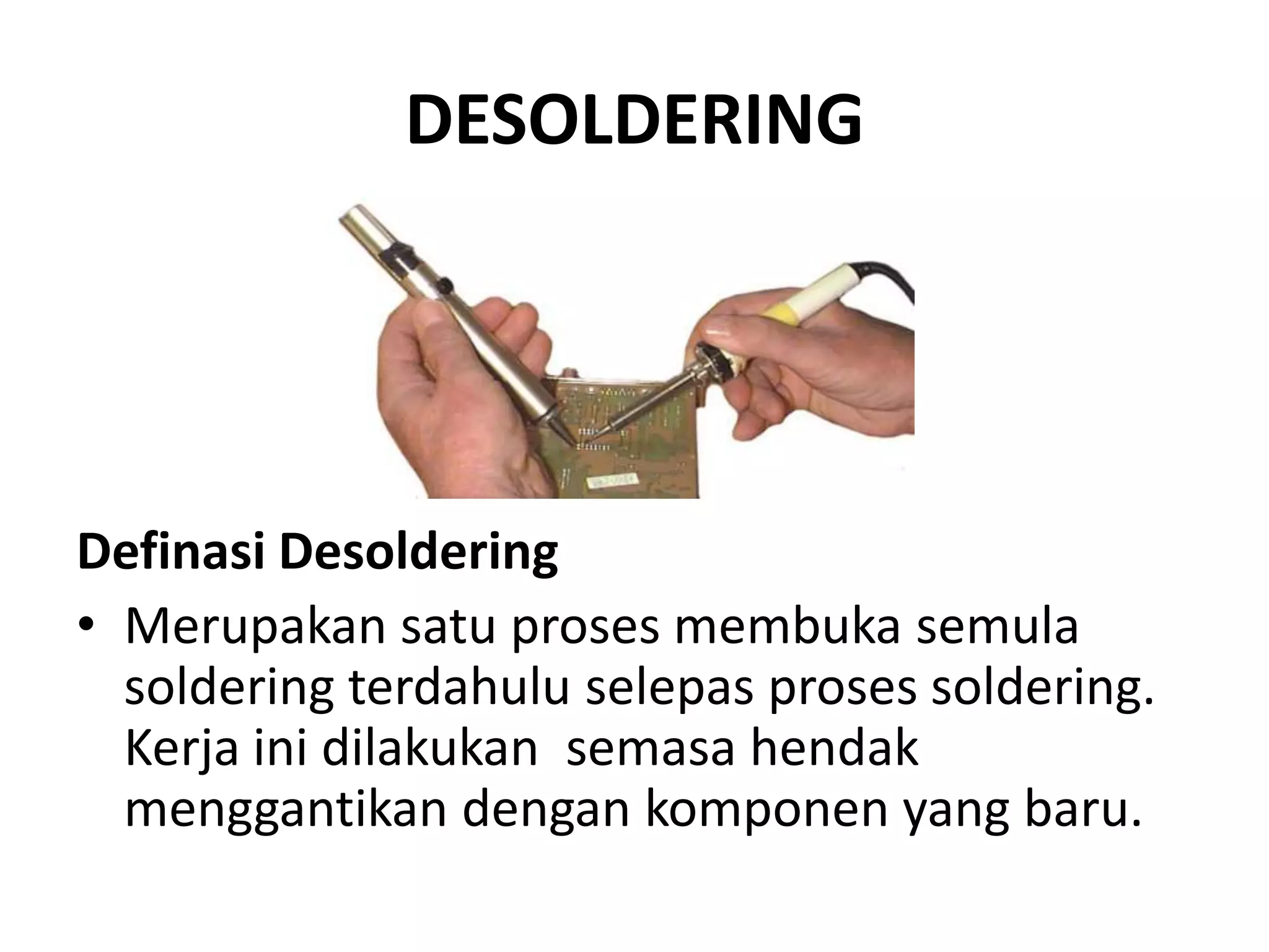 Soldering presentation | PPTX