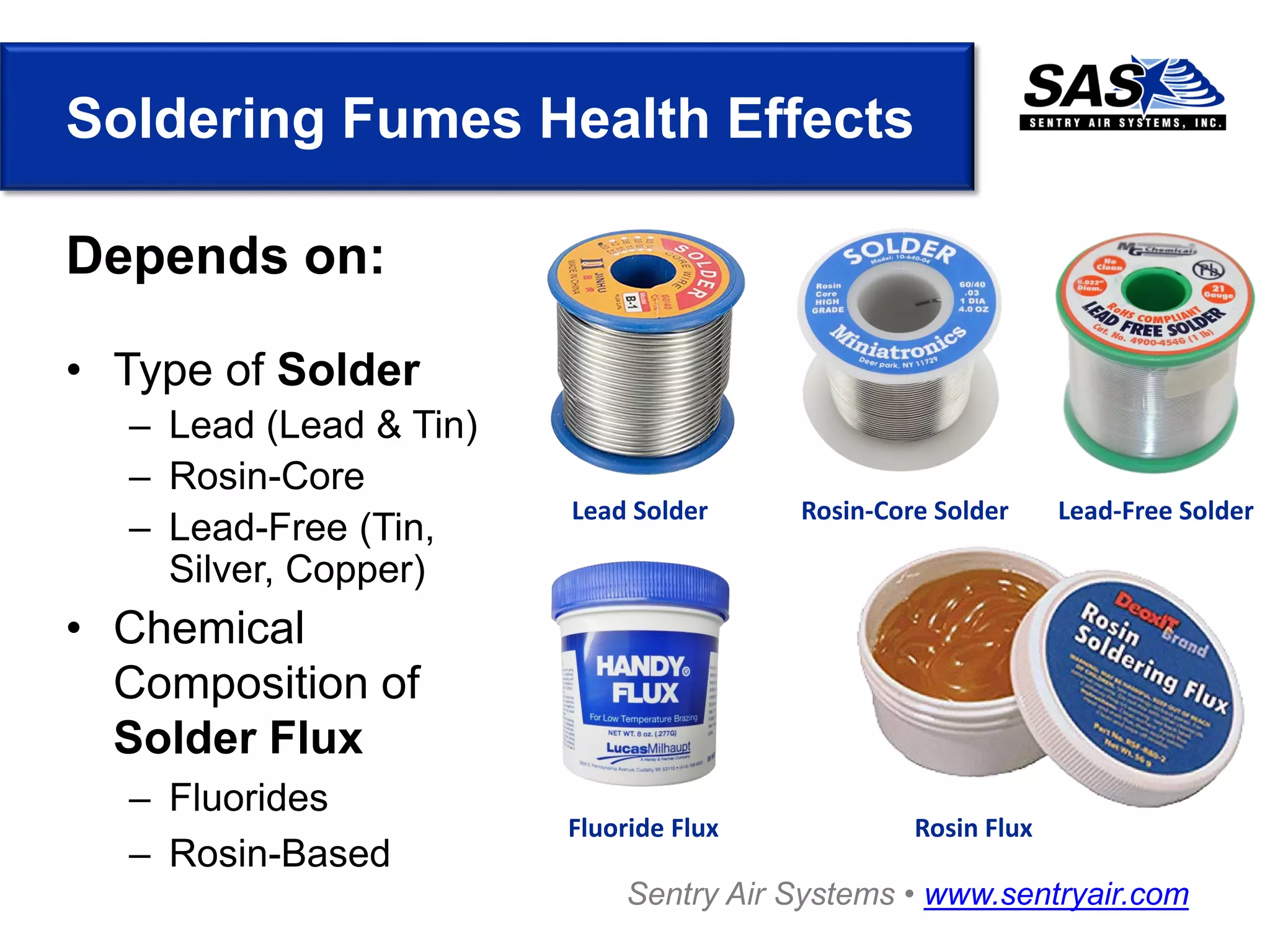 Soldering Safety - Hazards of Soldering Fumes and Fume Extraction ...