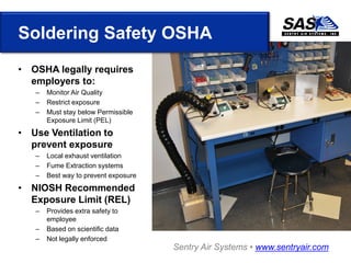 Soldering Safety - Hazards of Soldering Fumes and Fume Extraction ...