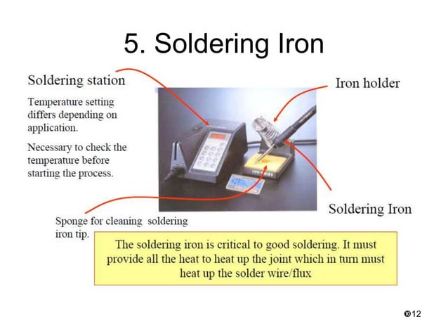 Basic Soldering Techniques | PPT