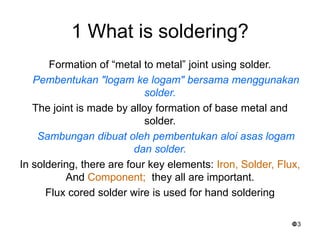 Basic Soldering Techniques | PPT