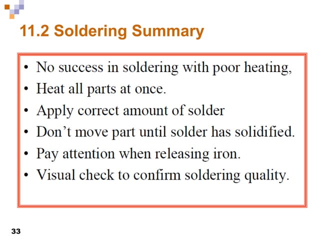 Basic Soldering Techniques | PPT