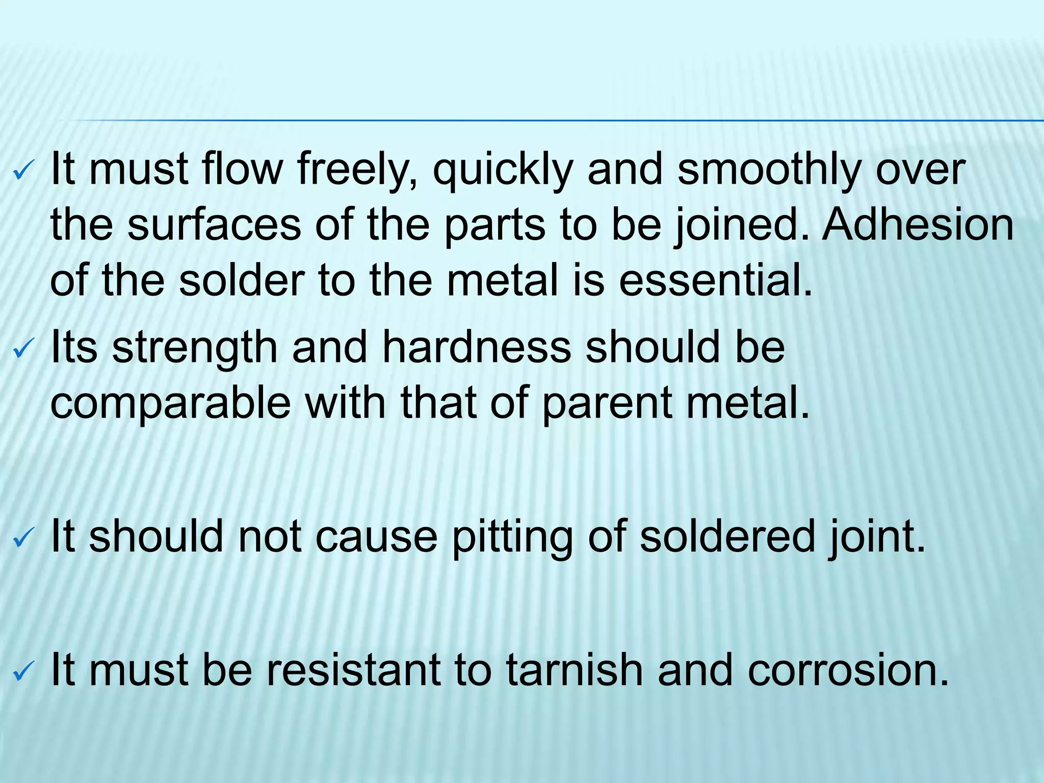 Soldering & welding | PPTX