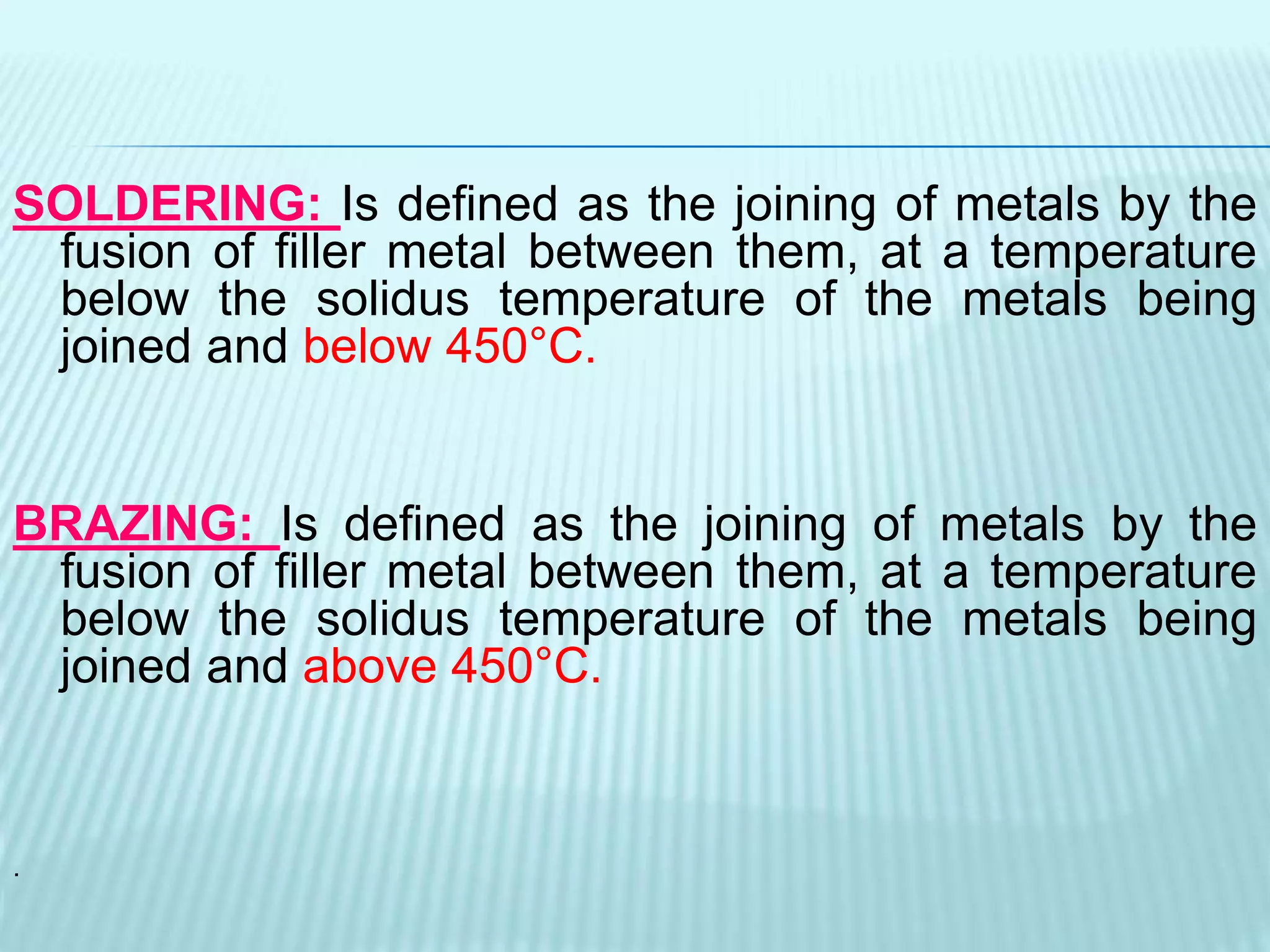 Soldering & welding | PPTX