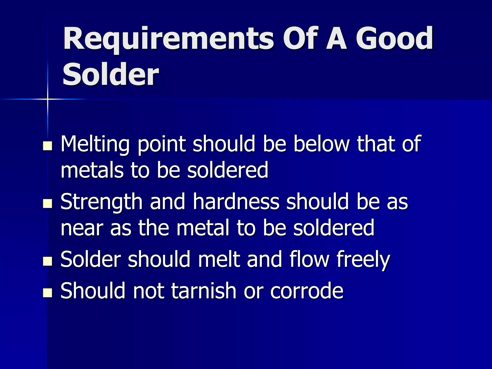 Soldering + Welding | PPT
