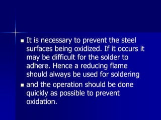 Soldering + Welding | PPT