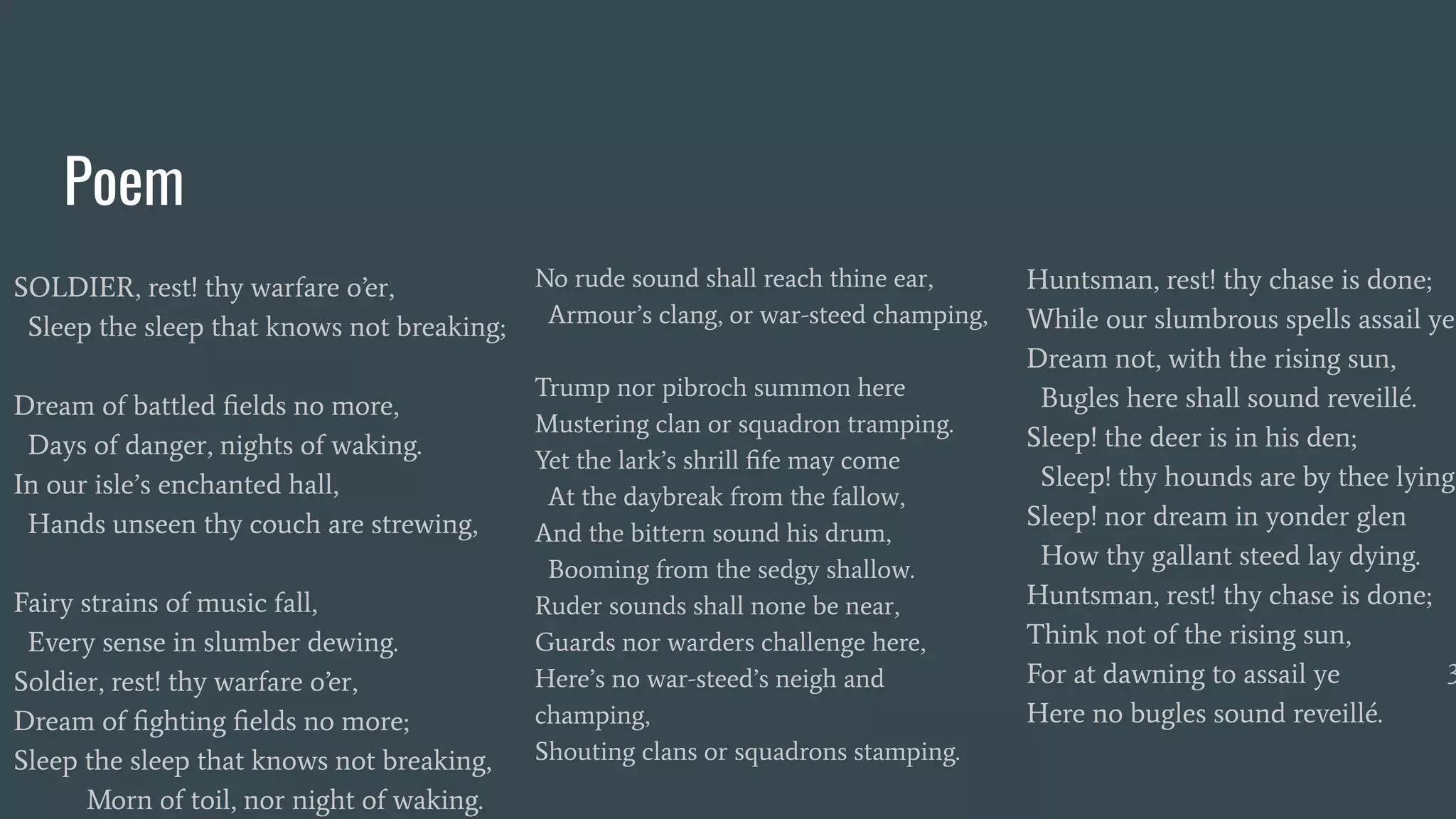 Soldier Rest | PDF
