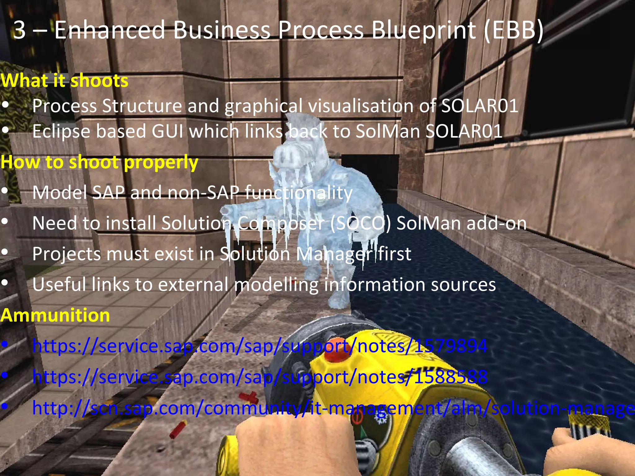 SAP Solution Manager Biggest Guns | PPT