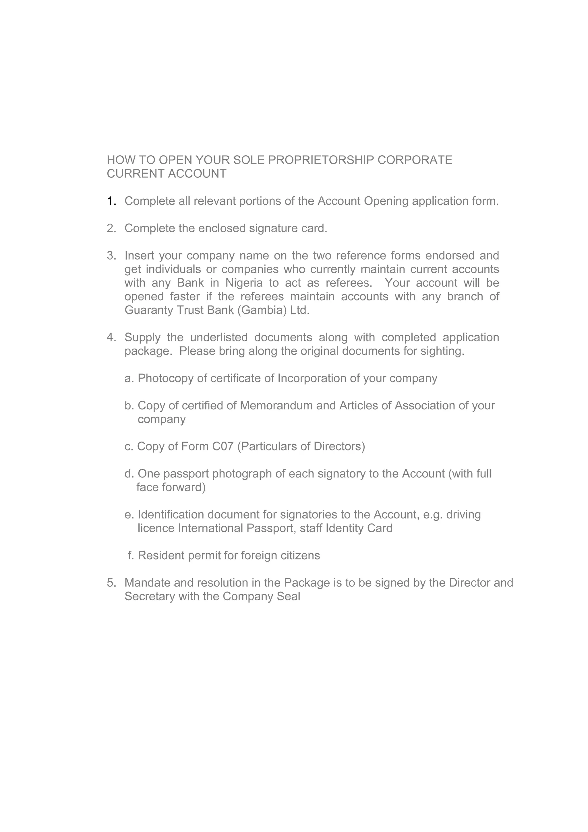 Sole Proprietorship Partnership Form | PDF