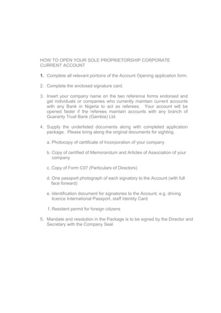 Sole Proprietorship Partnership Form | PDF