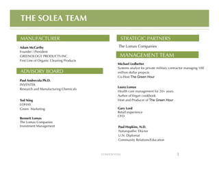 SOLEA ORGANIC CLEANING SOLUTIONS | PDF | Skin Care | Beauty