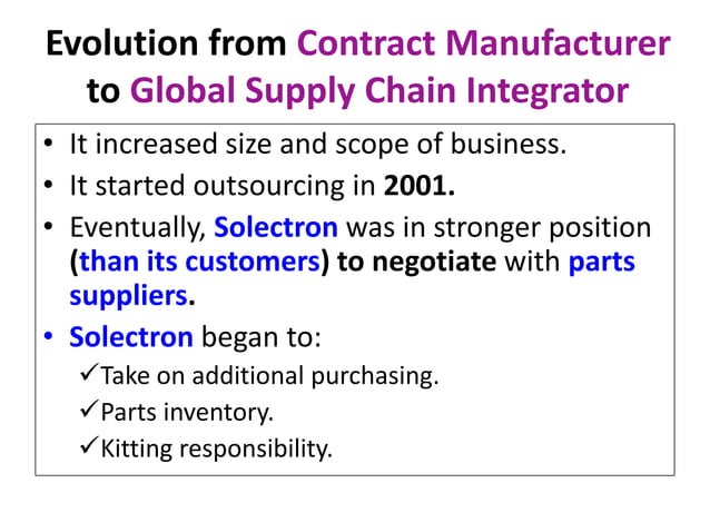 Solectron Case Study | PPTX | Mergers and Acquisitions | Business ...