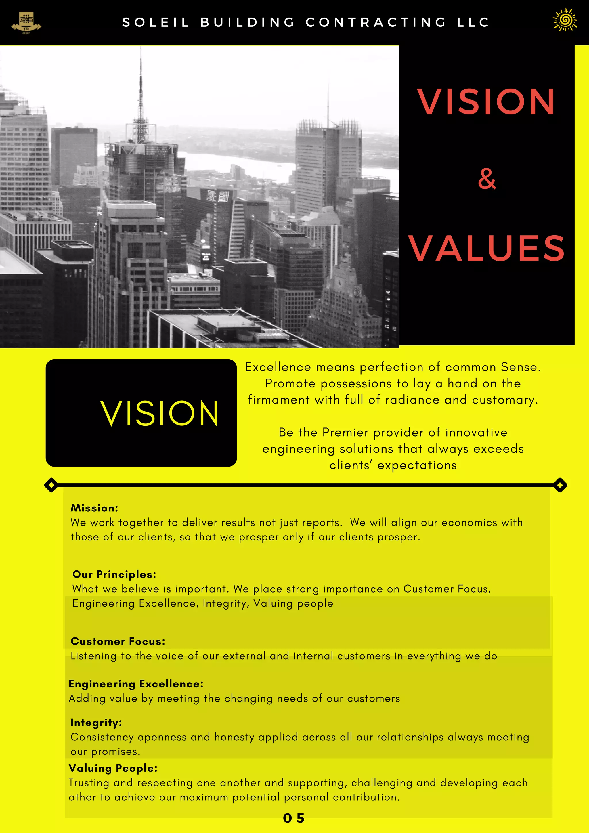 Soleil Building Contracting LLC | PDF