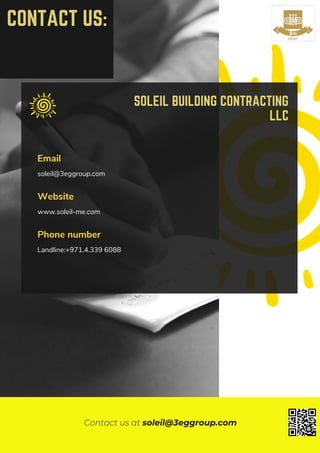 Soleil Building Contracting LLC | PDF