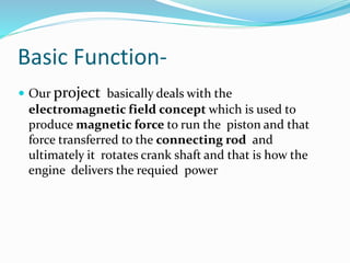 Solenoid engine | PPTX