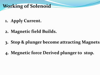 Solenoid engine presentation | PPTX