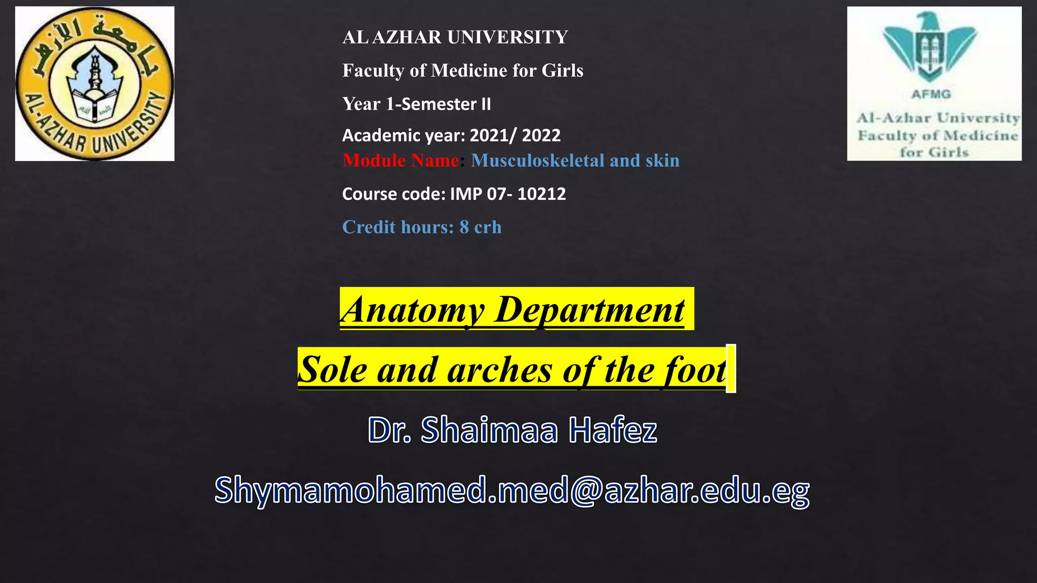 sole of foot& arches of the foot anatomy.pptx