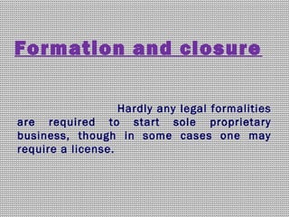 Sole proprietorship | PPT