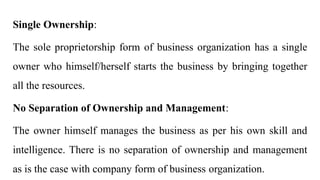 Sole Proprietorship - Forms of Organization.pptx