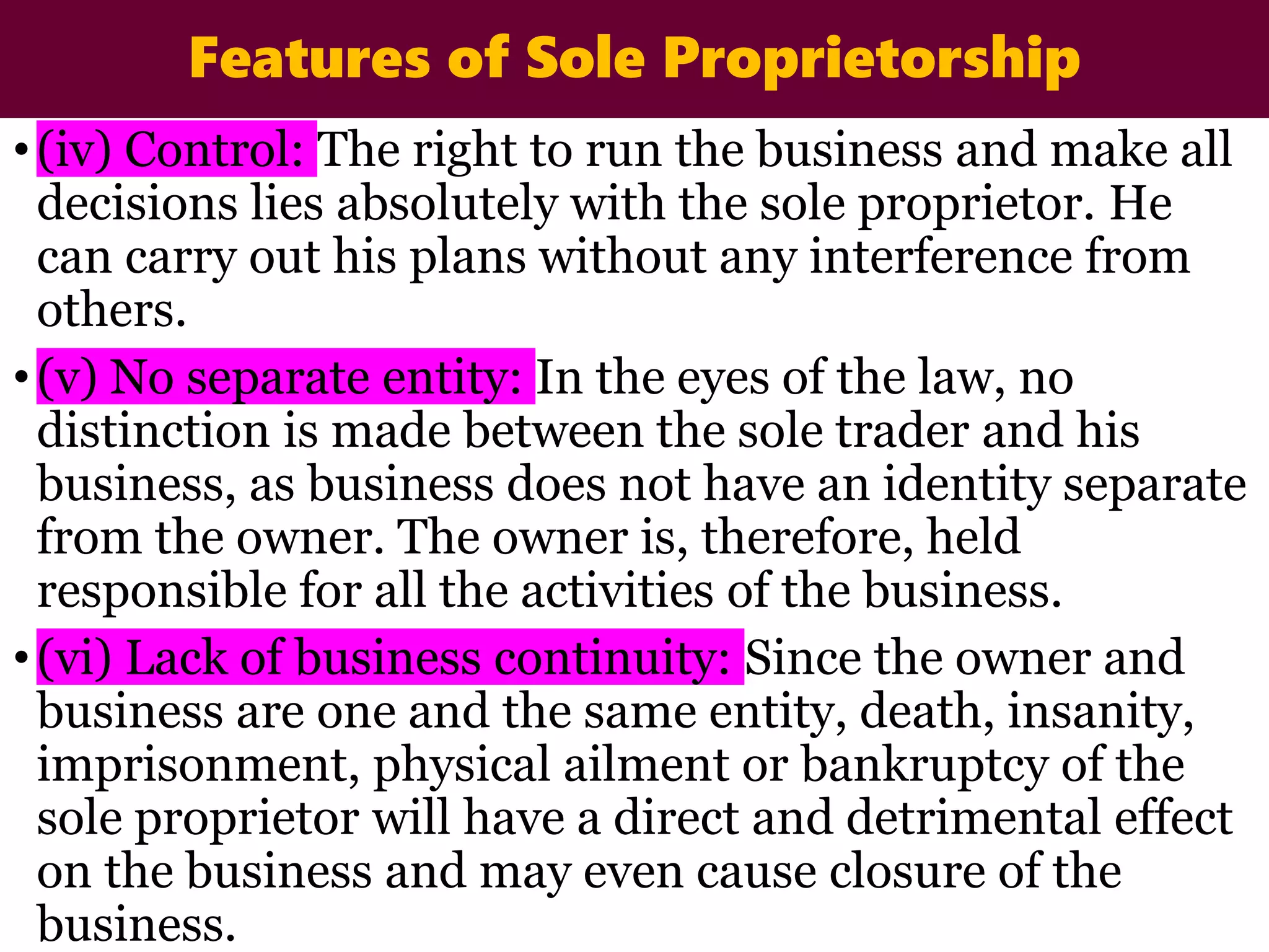 Sole proprietorship 1 | PPTX