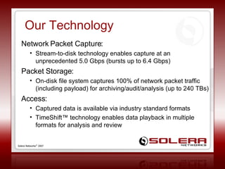 Solera Networks | PPT