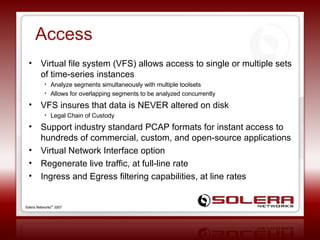 Solera Networks | PPT