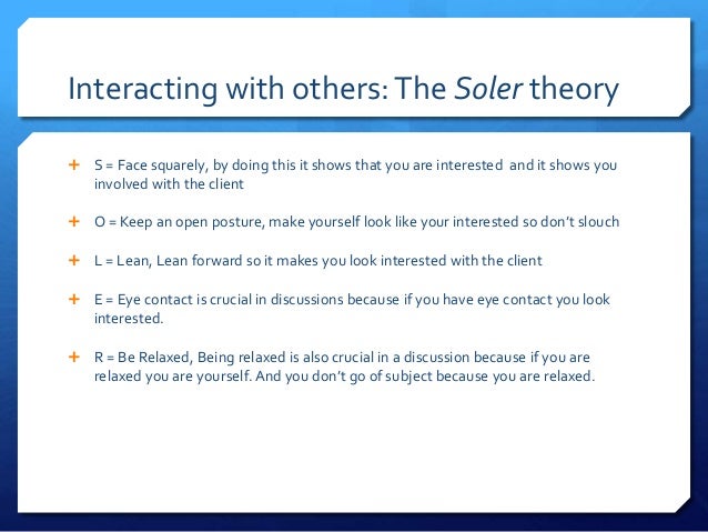 Soler theory