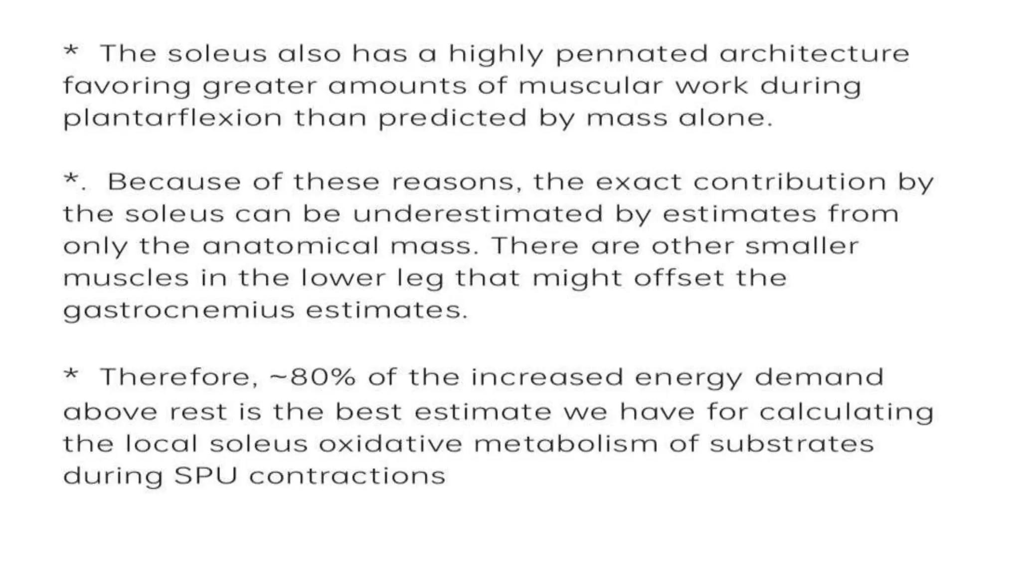 SOLEUS THE SLOW OXIDATIVE MUSCLE .pptx