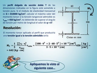 Solicitación por Torsión - Resolución Ejercicio N° 13.pptx