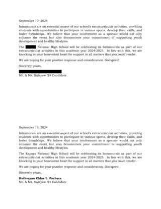 sample solicitation letter for intramurals.docx