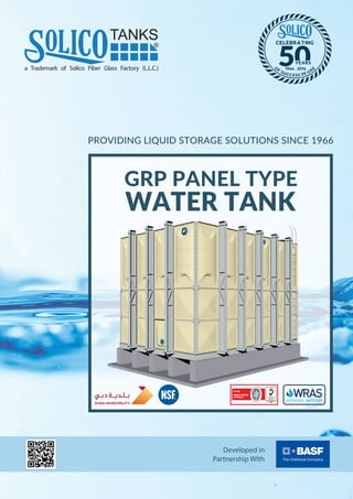 GRP panel type water tanks are the best option for safe, secure, and ...