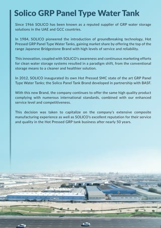 GRP panel type water tanks are the best option for safe, secure, and ...