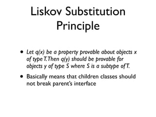 "SOLID" Object Oriented Design Principles | KEY