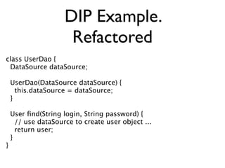"SOLID" Object Oriented Design Principles | KEY