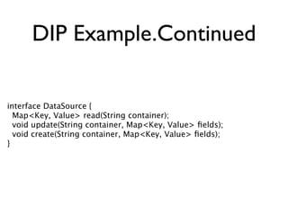 "SOLID" Object Oriented Design Principles | KEY | Programming Languages | Computing