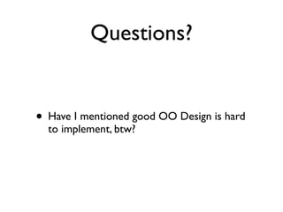 "SOLID" Object Oriented Design Principles | KEY