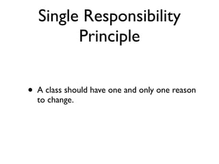 "SOLID" Object Oriented Design Principles | KEY