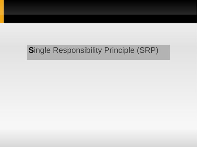 SOLID Design principles | PDF