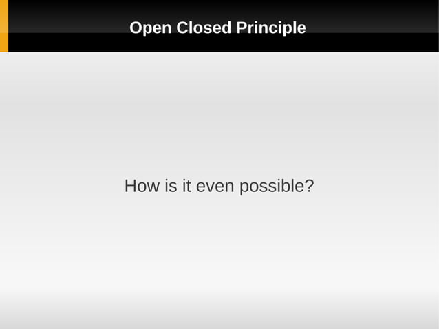 SOLID Design principles | PDF