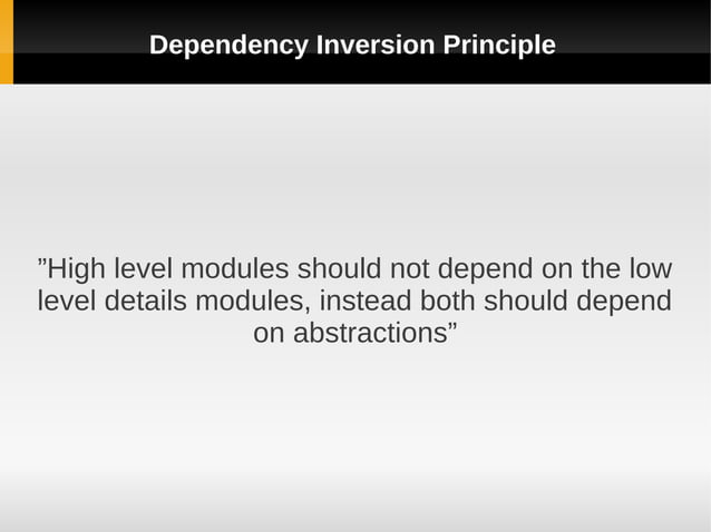 SOLID Design principles | PDF