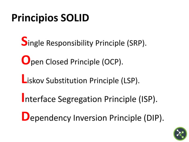 Principios SOLID | PPTX
