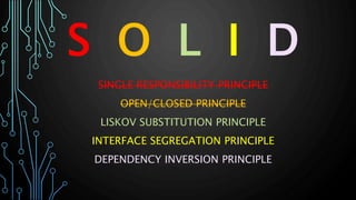 Laravel 5 and SOLID | PPT