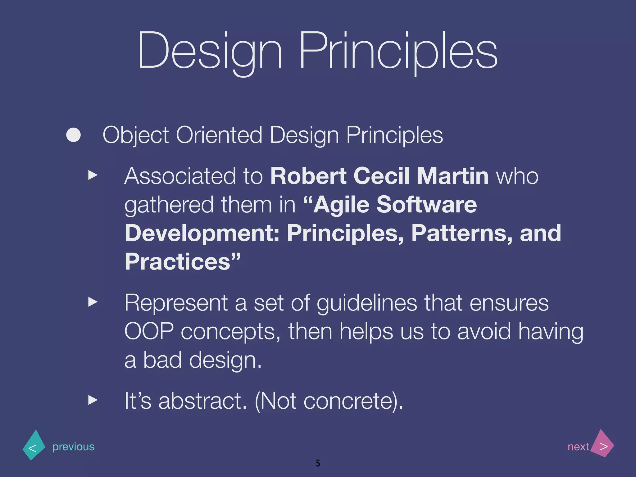 Object Oriented Design Principles | PDF Object Oriented Design Principles | PDF