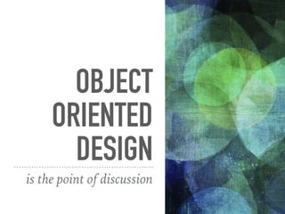 Revisiting SOLID Principles | PPT