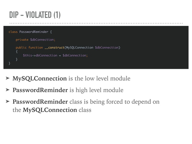 Revisiting SOLID Principles | PPT