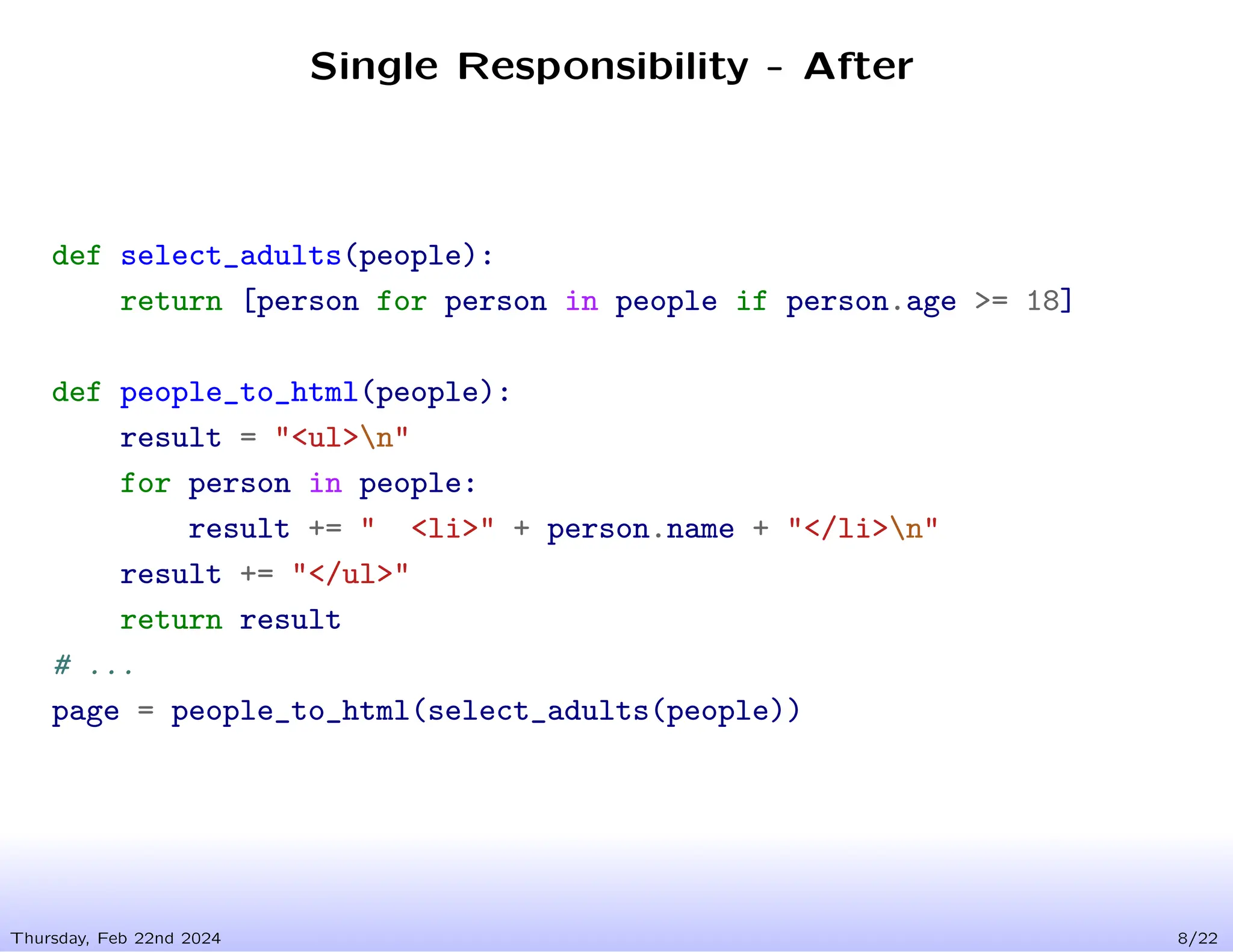 The SOLID Principles for Software Design | PPT