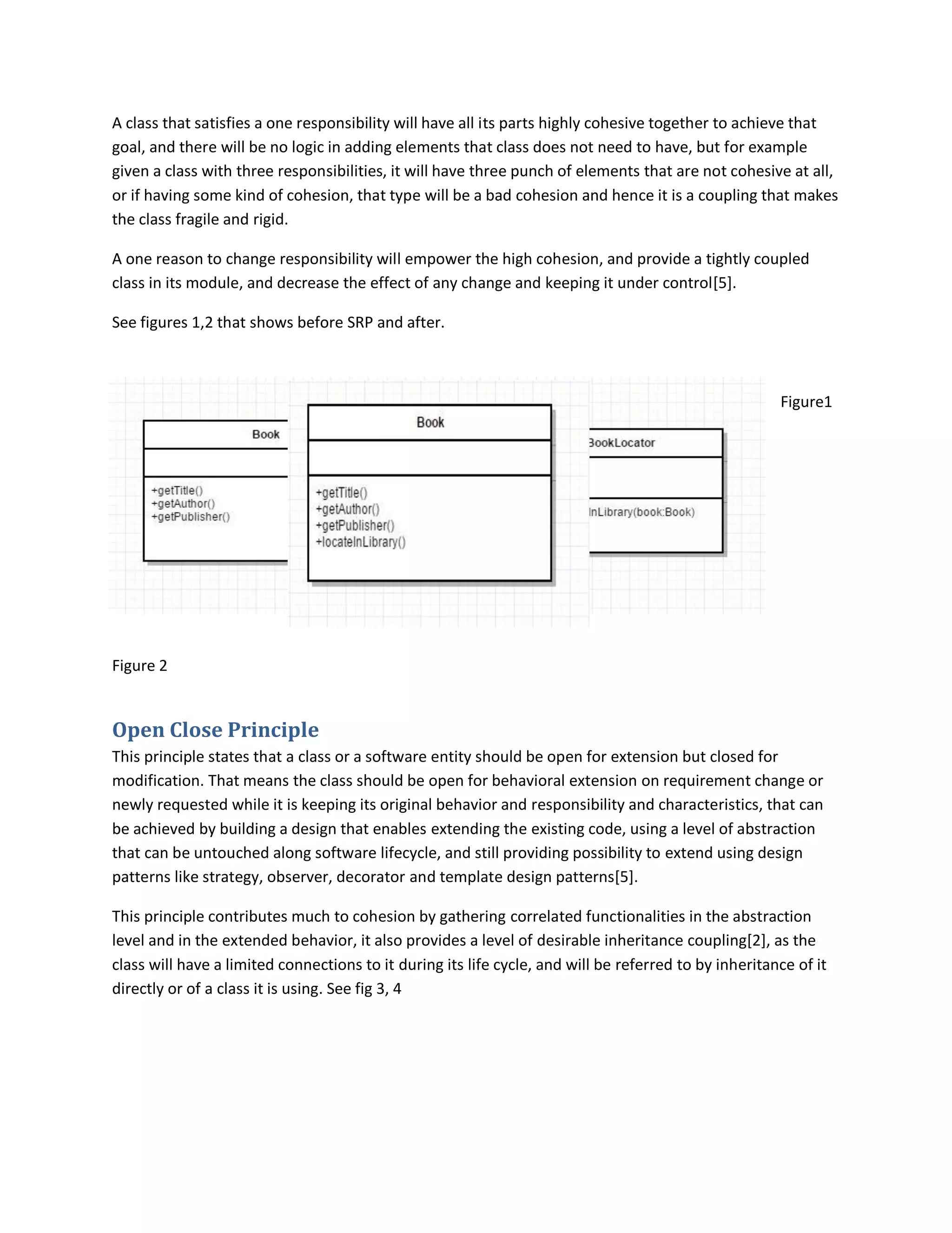 Solid Principles, for better cohesion and lower coupling | PDF