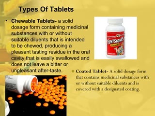 Solid dosage-form scb | PPT