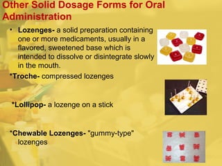 Solid dosage-form scb | PPT
