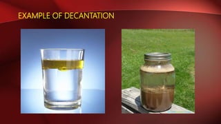 Solid liquid separation methods | PPTX